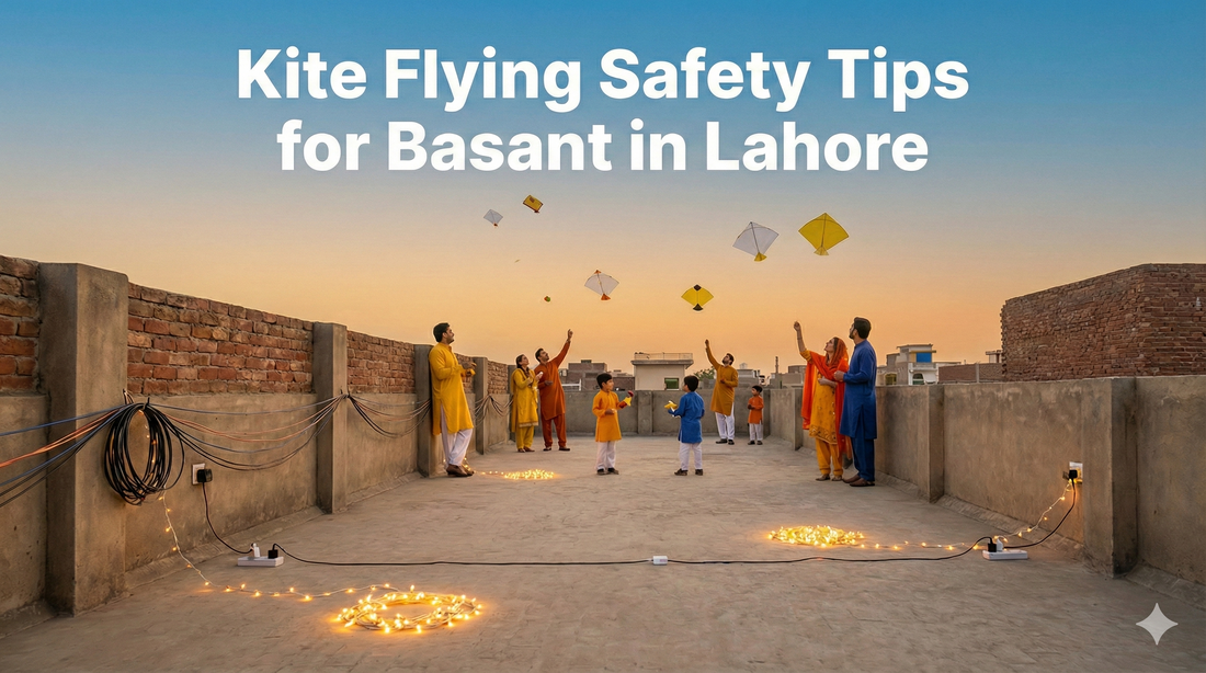 Kite Flying Safety Tips for Basant Celebration in Lahore – Lahore Kites